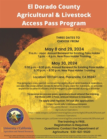 Agriculture Weights and Measures - El Dorado County