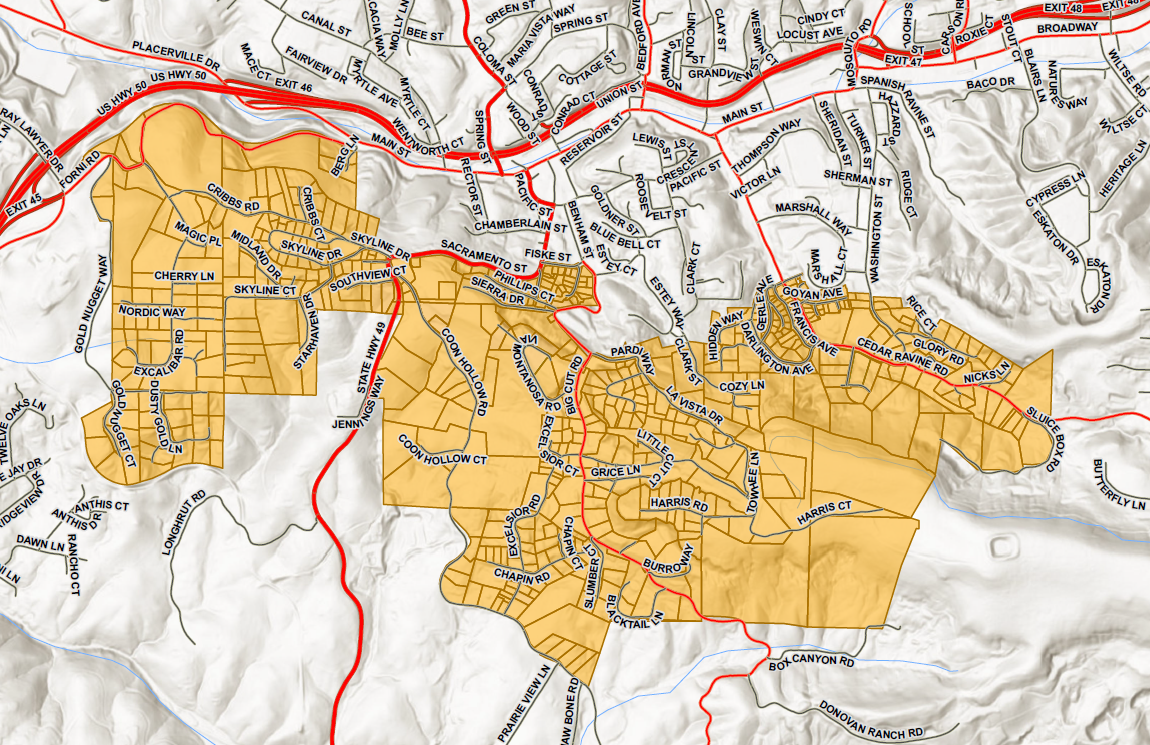 Weber Creek Project - El Dorado County